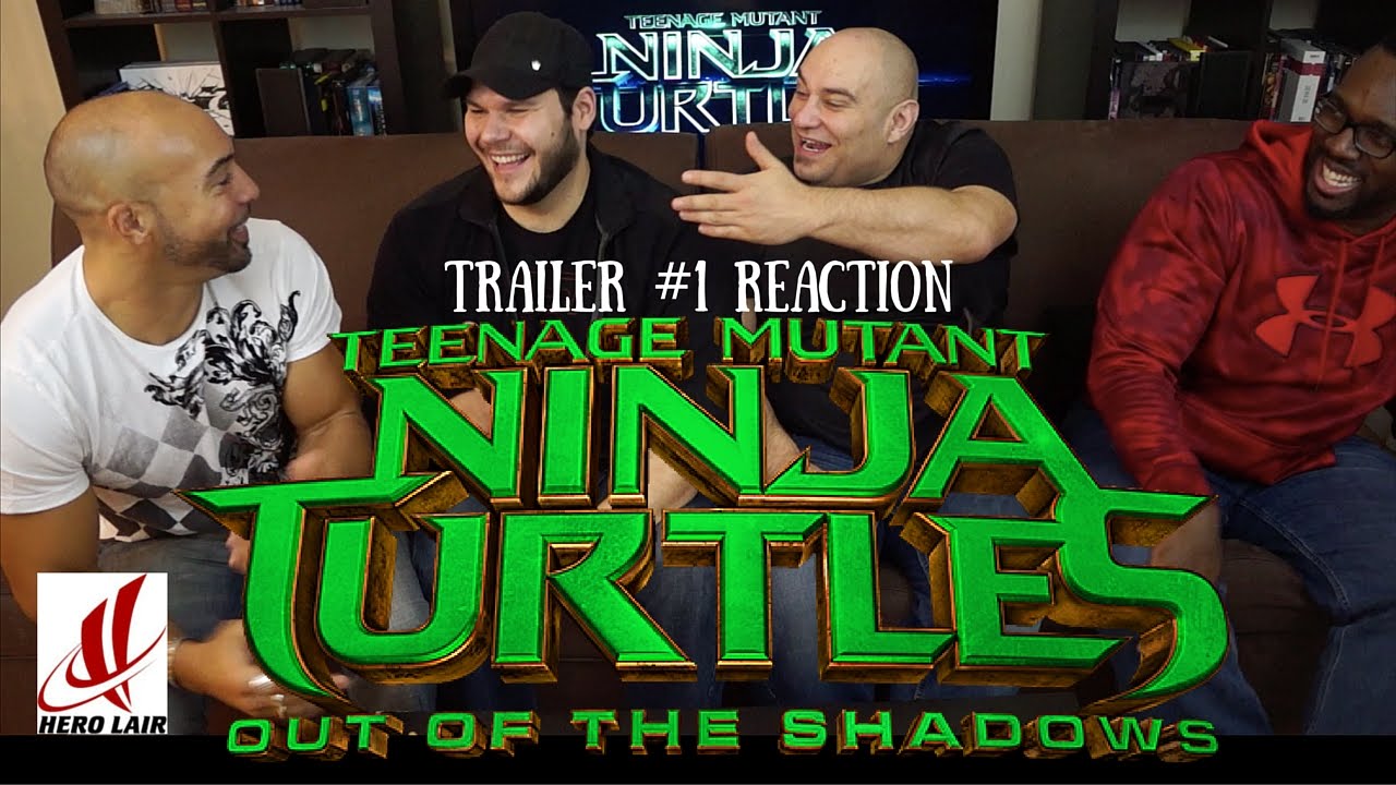 TEENAGE MUTANT NINJA TURTLES 2 Trailer REACTION - YouTube