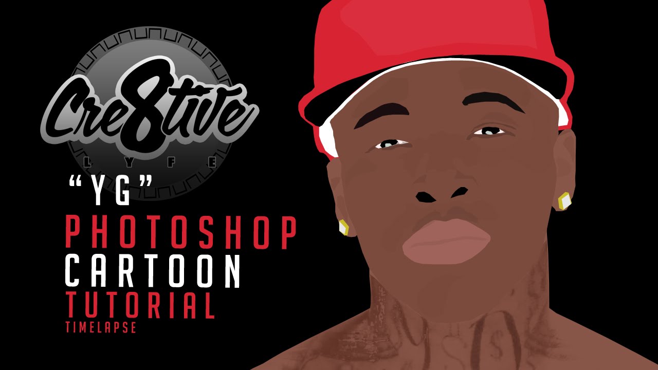How to Make a CarToon "YG" [2] #Cre8tiveLyfe - YouTube