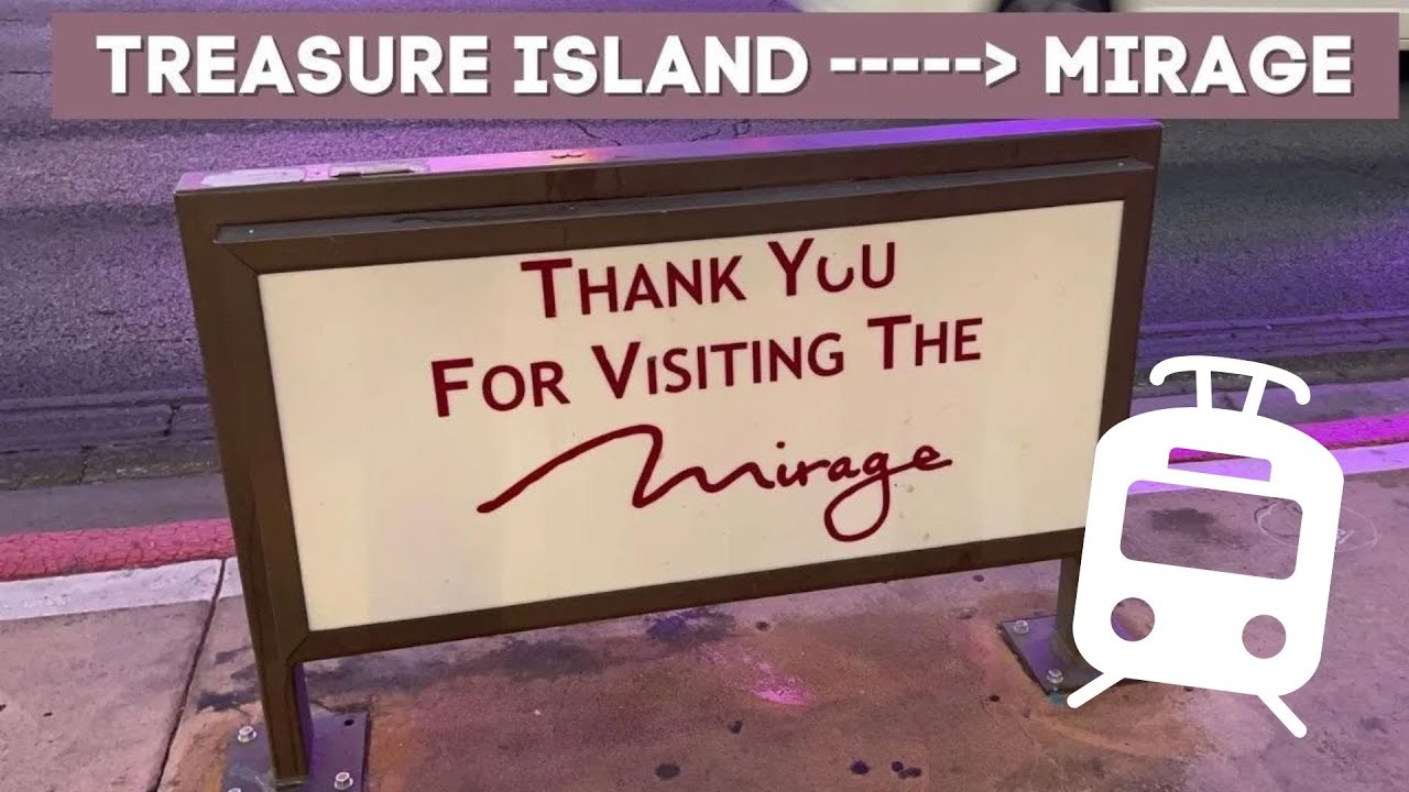 Tram Ride Between Mirage Hotel & Treasure Island | Free Ride Between ...