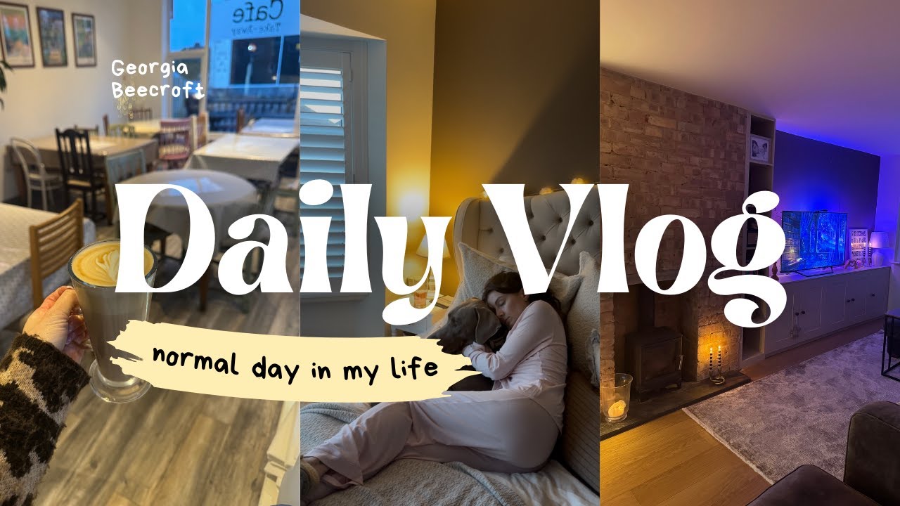 daily vlog | normal day in my life ☕️📖🕯️ - YouTube