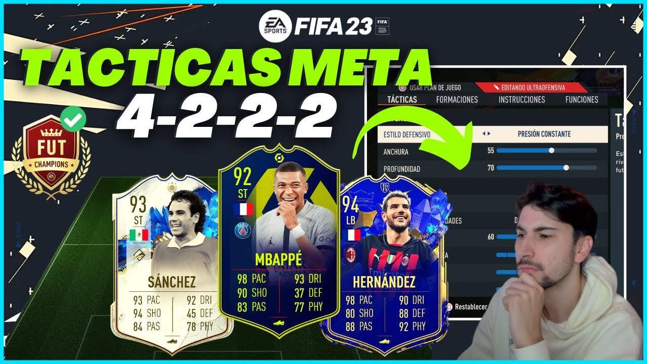 Formacion 4222 ¡la Tacticas Mas Chetadas De Fifa 23 Tras El Ultimo