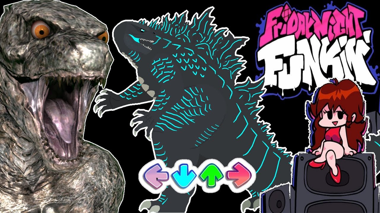 Reacting To Godzilla in Friday Funkin - YouTube