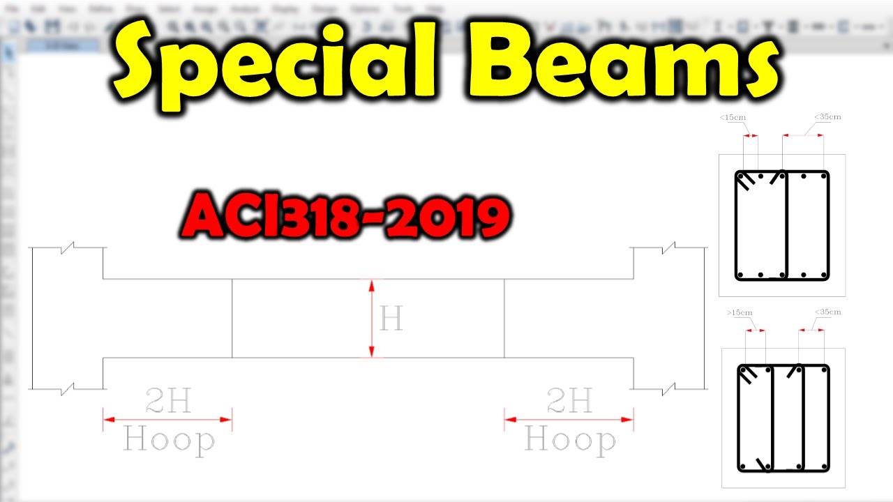 How Special Moment Frame Beams Hoops and Crossties Look Like? - YouTube