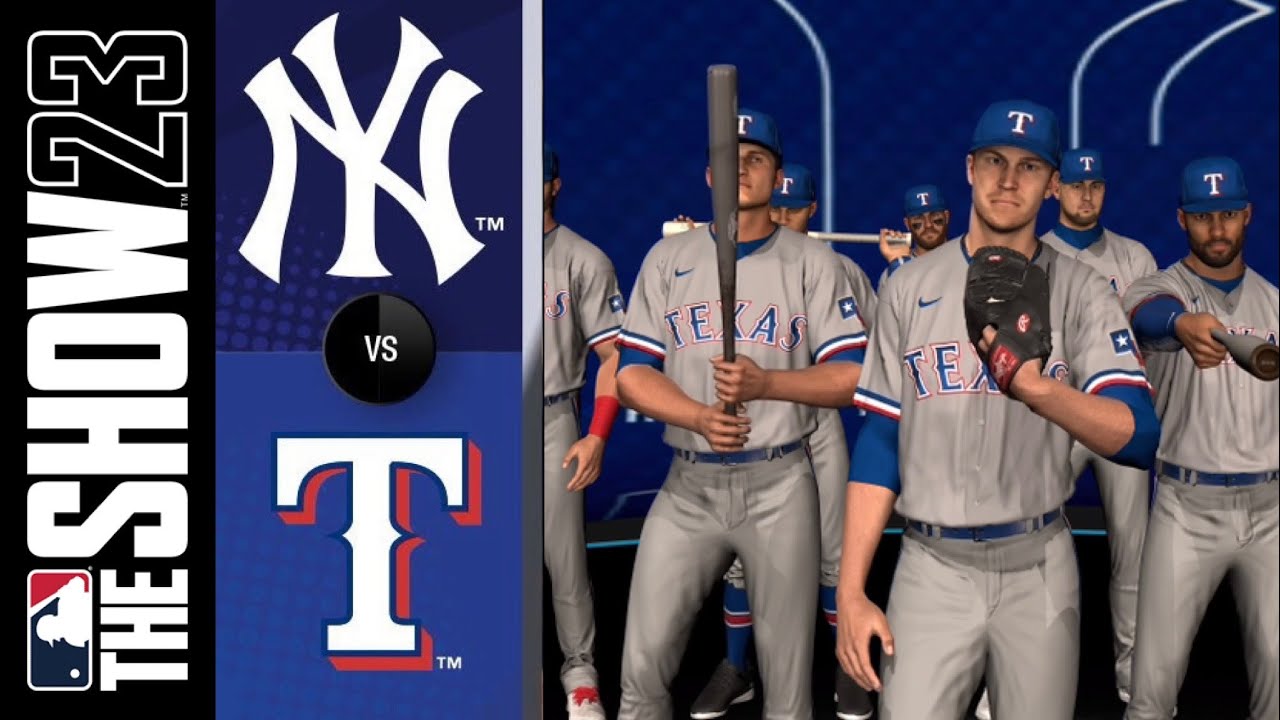 Yankees vs. Rangers Game 27 | MLB The Show 23 - YouTube