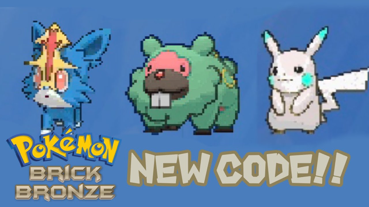 NEW RESKIN CODE MONS | Roblox Pokemon Brick Bronze [#6] - YouTube