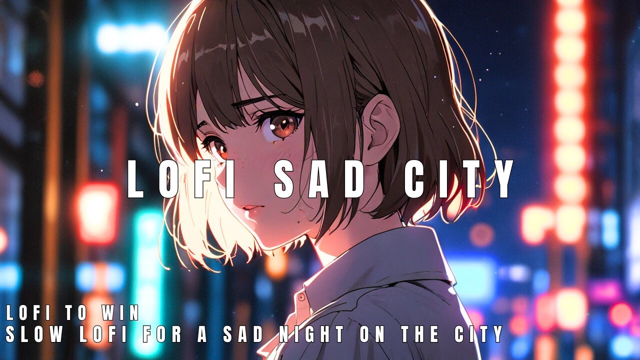 LOFI SAD CITY - Slow lofi for a sad night on the city - YouTube