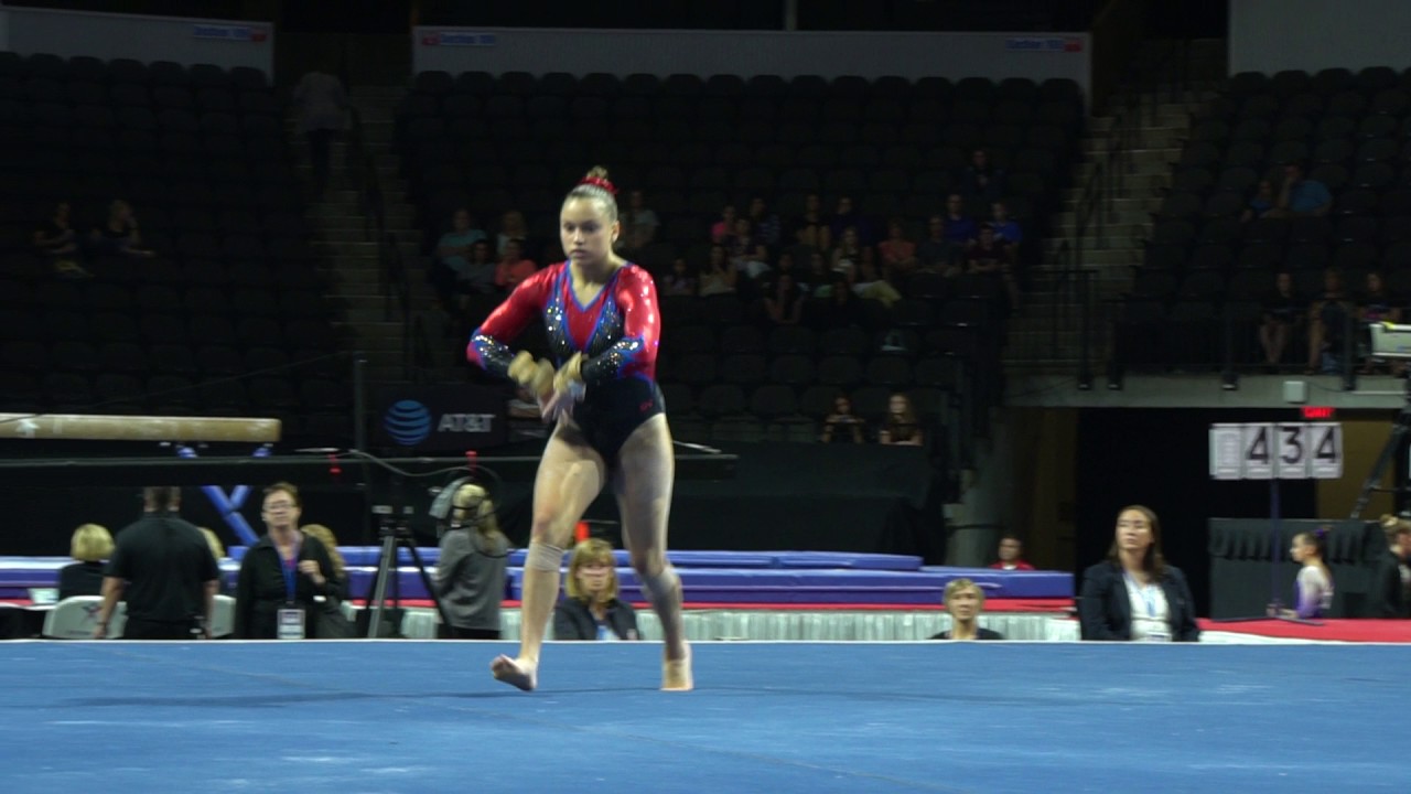 Kaytlyn Johnson – Floor Exercise – 2017 U.S. Classic – Junior ...