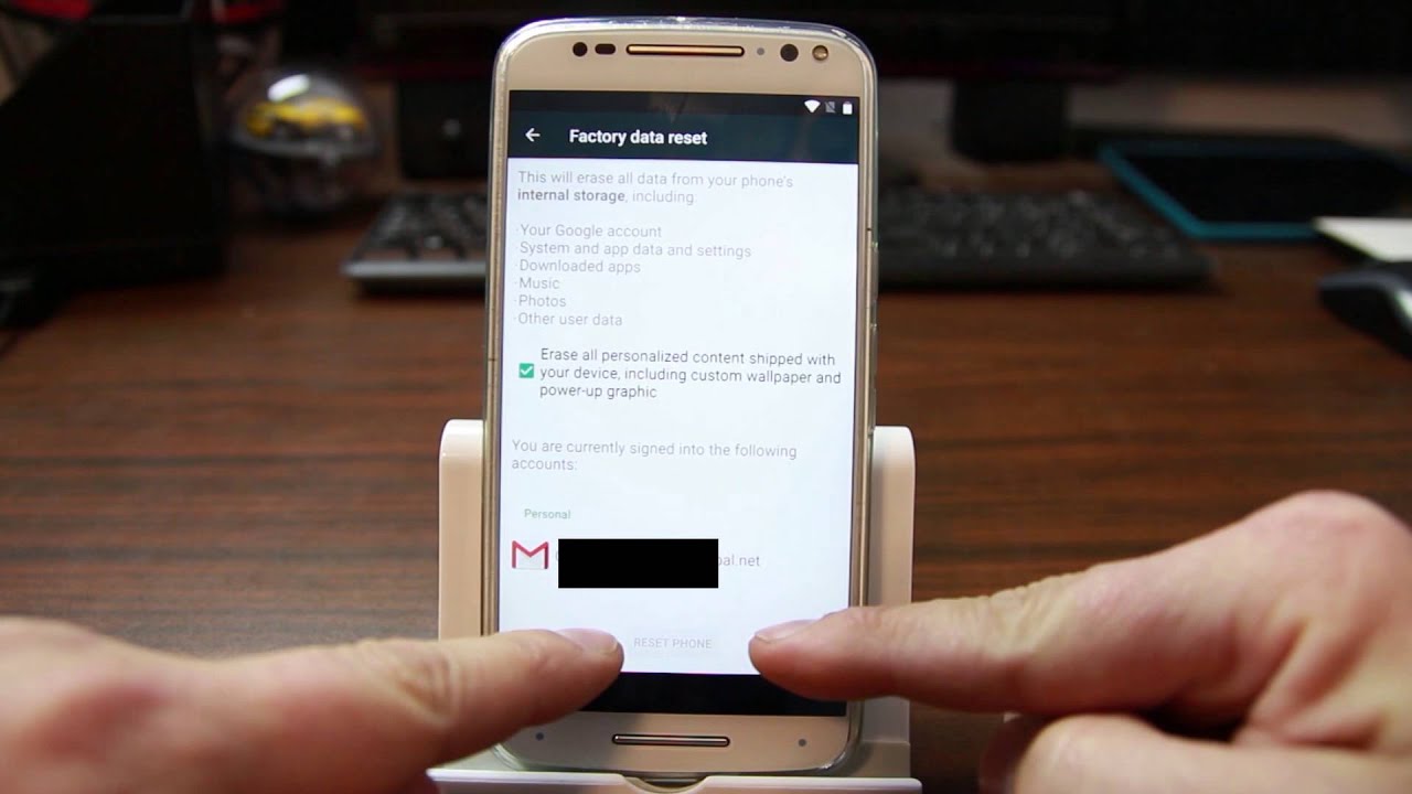 How to Bypass Factory Reset Protection on Motorola Moto X Pure Edition ...