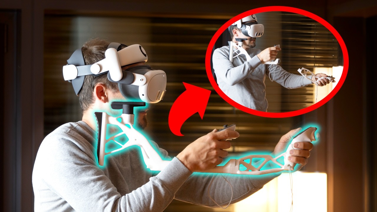 The best DIY VR-gunstock you can't buy (but print at home) Meta Quest 3 ...