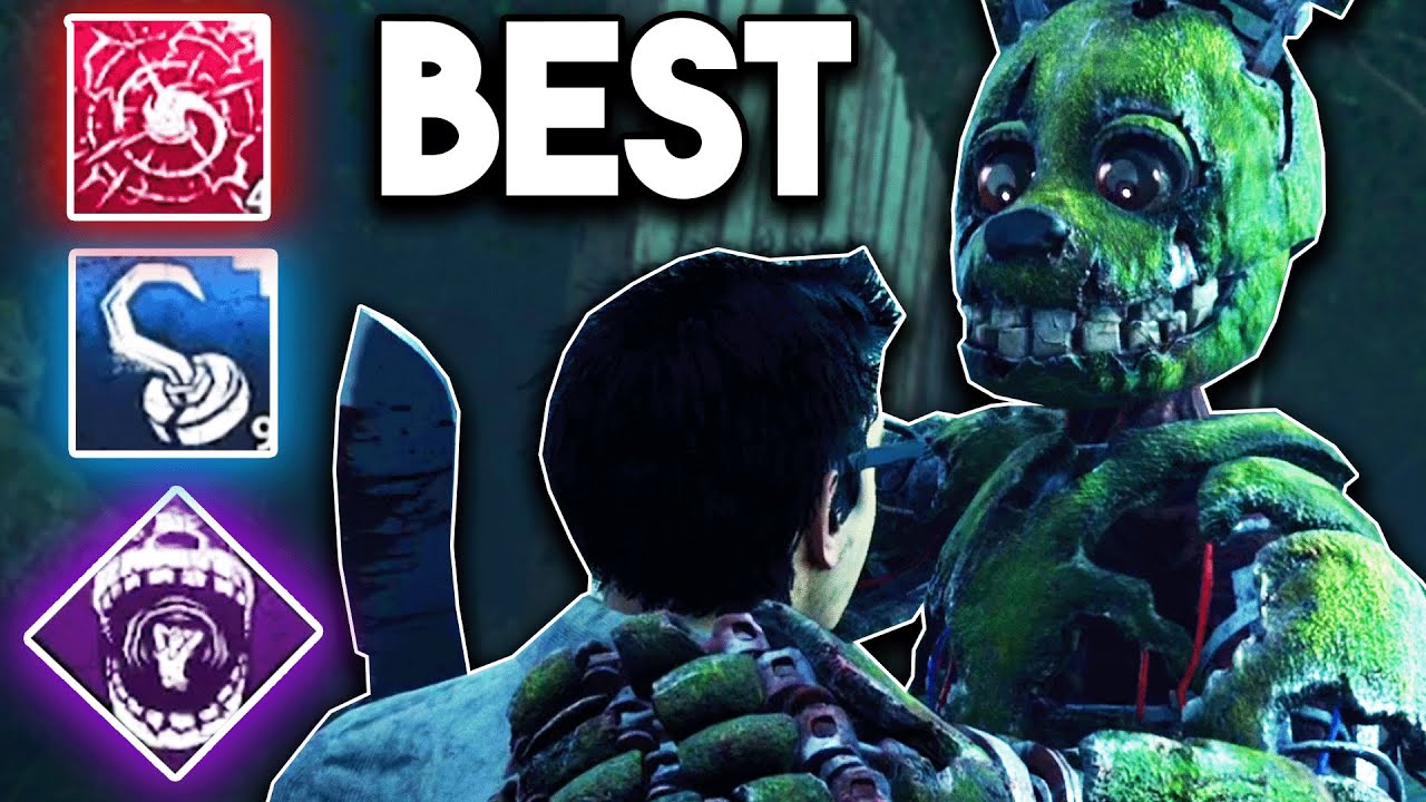 Springtrap is the BEST KILLER with this Build in Dead by Daylight FNAF ...
