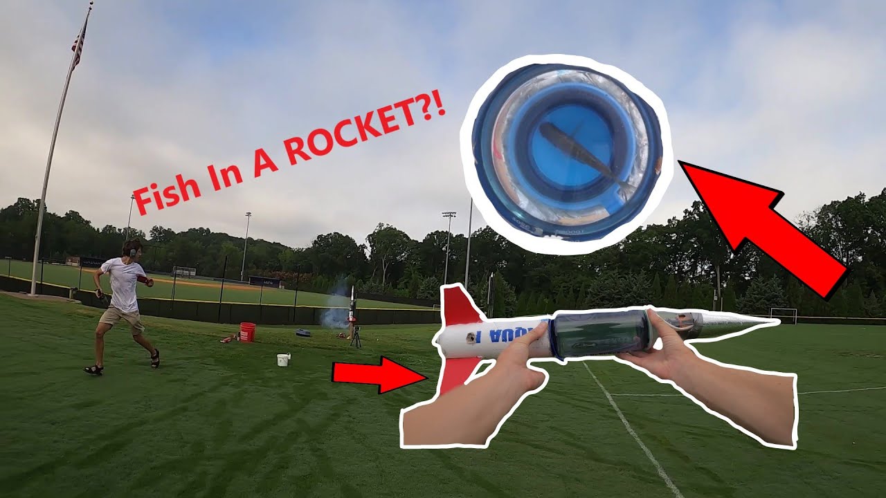 I LAUNCHED A Fish In A ROCKET...It SURVIVED?! | One Small Step For Fish ...