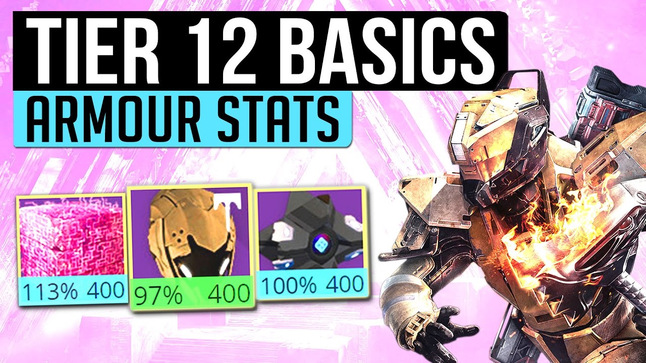 Destiny | TIER 12 BASICS! - How To Identify Armor Stat Rolls & Get Tier ...