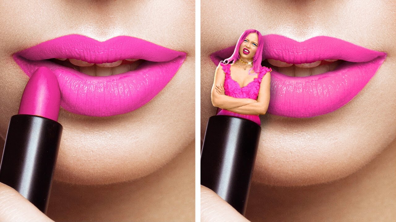 IF MAKEUP WERE PEOPLE 💄 Relatable Moments By 123 GO! STREAM - YouTube