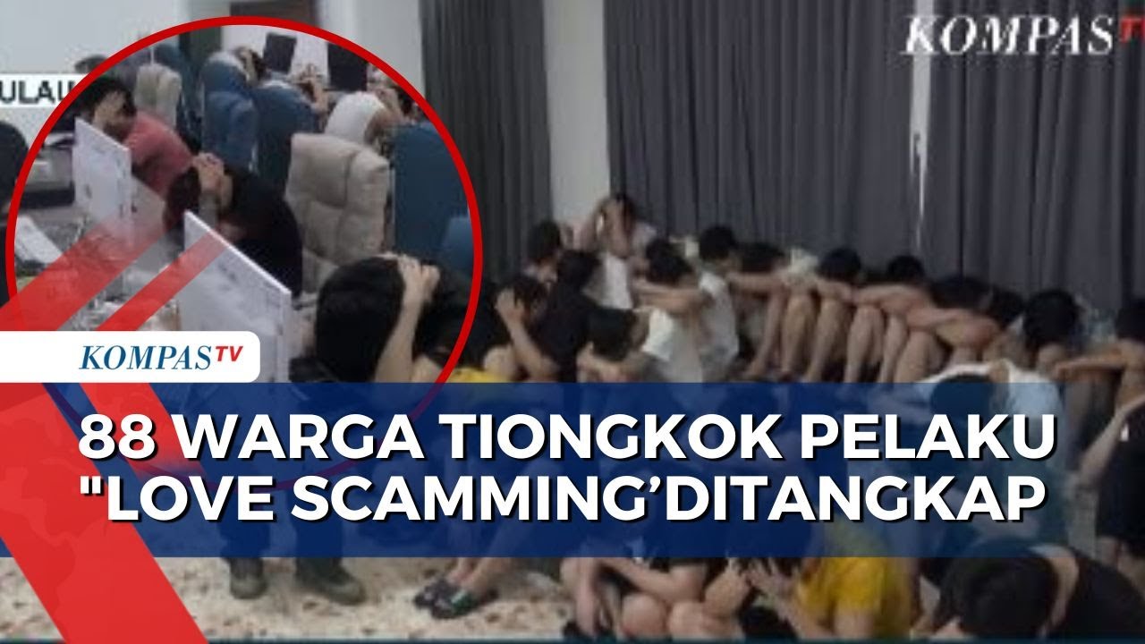 Marak Penipuan Berkedok Asmara Alias Love Scamming, 88 Warga Negara Tiongkok Ditangkap - YouTube