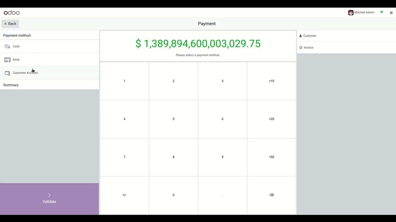 Point Of Sale Manager Validation Odoo V17 - YouTube
