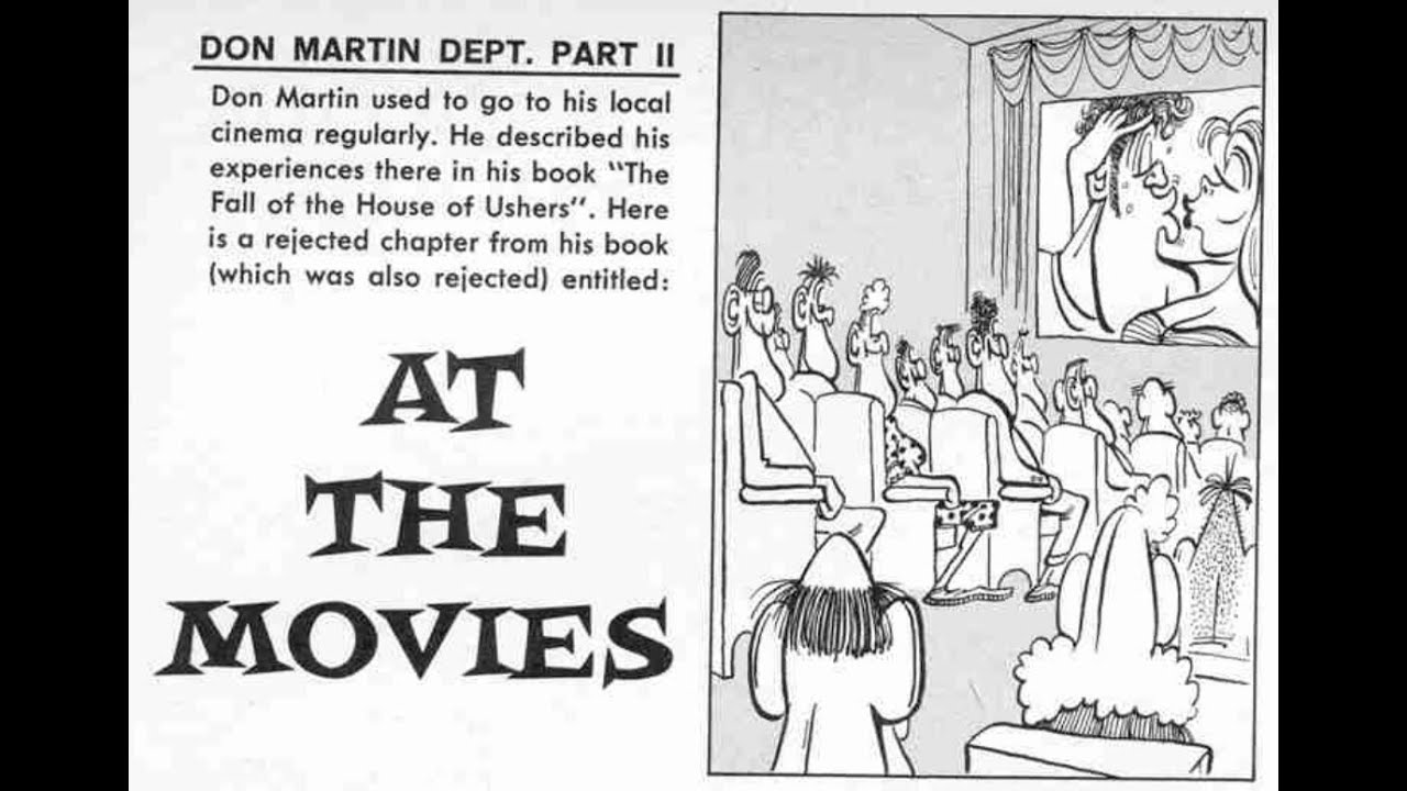 "At The Movies." MAD's Don Martin cartoon - YouTube