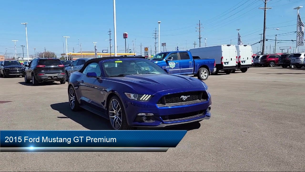 2015 Ford Mustang GT Premium Convertible Cleveland Brunswick Parma ...