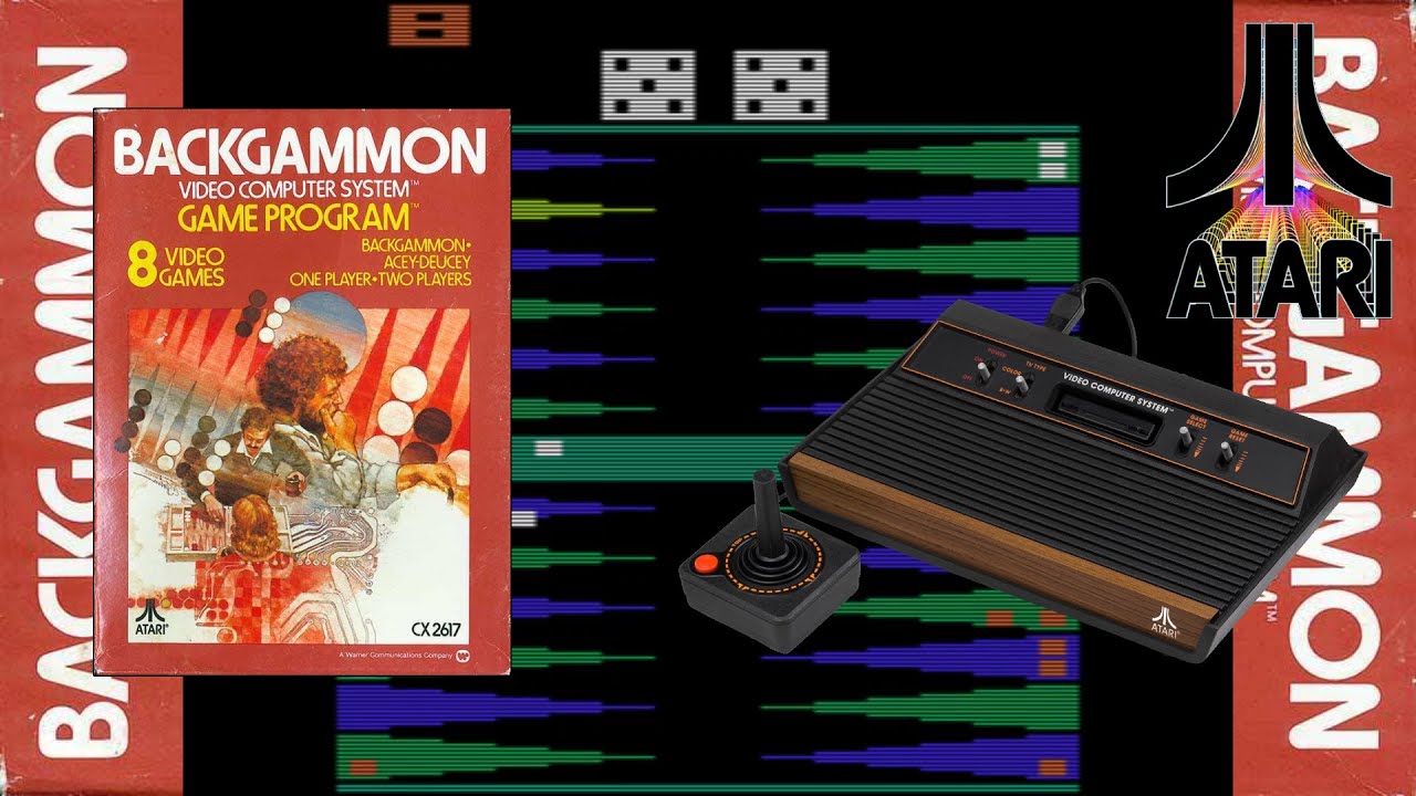 Backgammon [Atari 2600] (1979) - YouTube
