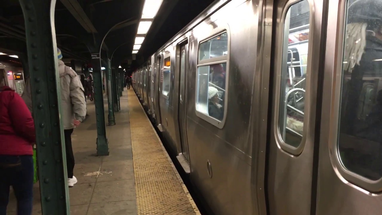 R179 J and R32 Z Trains at Broadway Junction - THANKS FOR 1000 SUBS ...