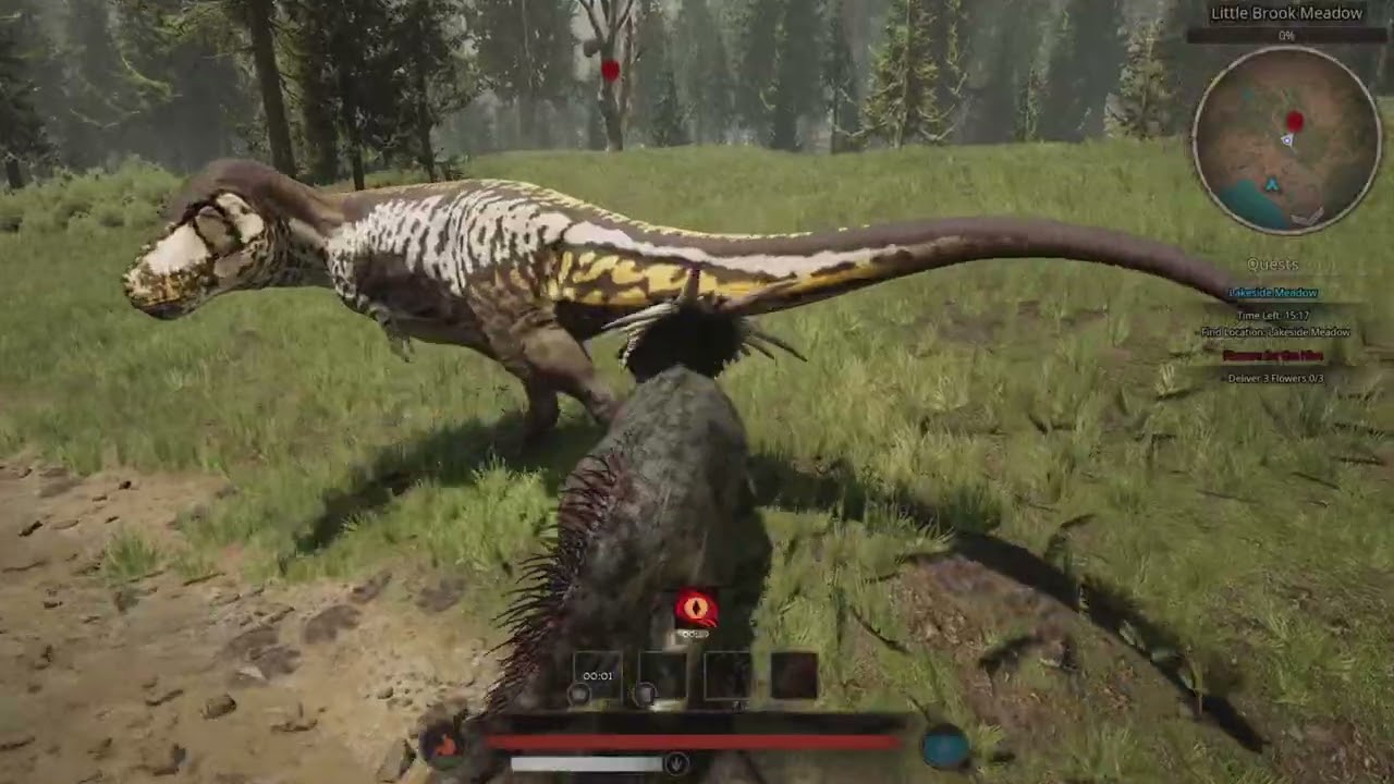 Path of Titans - Styra vs Rex - why patience is key. - YouTube