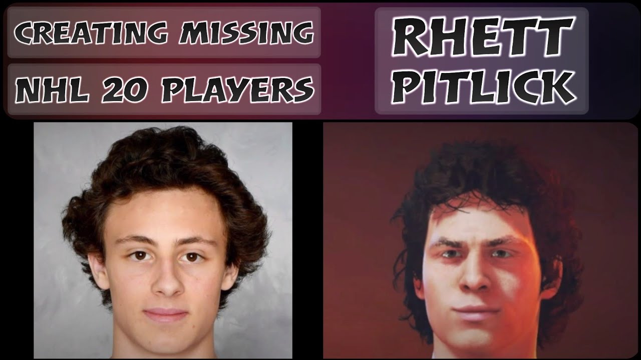 Rhett Pitlick | NHL 20/21 Tutorial - YouTube