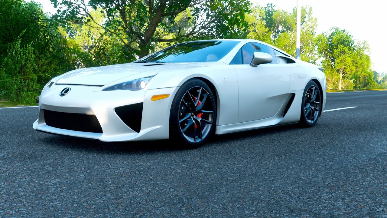 DRIVING THE LEXUS LFA IN FORZA HORIZON 4 - YouTube