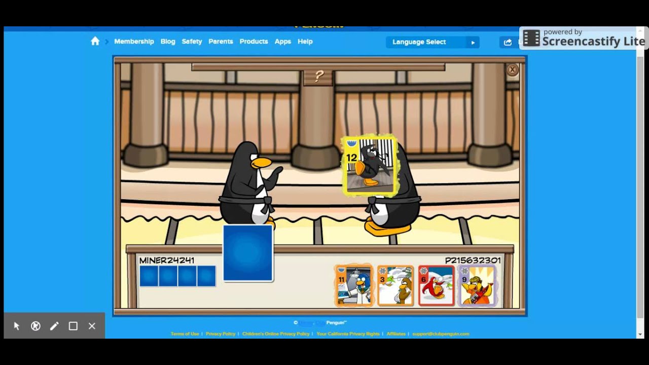 club penguin [10] To the burger bar - YouTube