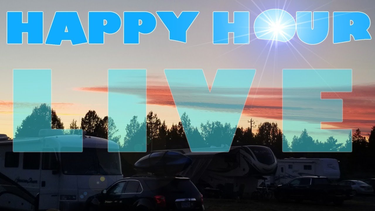 Happy Hour LIVE- Chat night, pull up a chair - YouTube