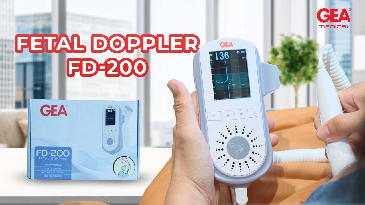 GEA Fetal Doppler FD 200 - YouTube