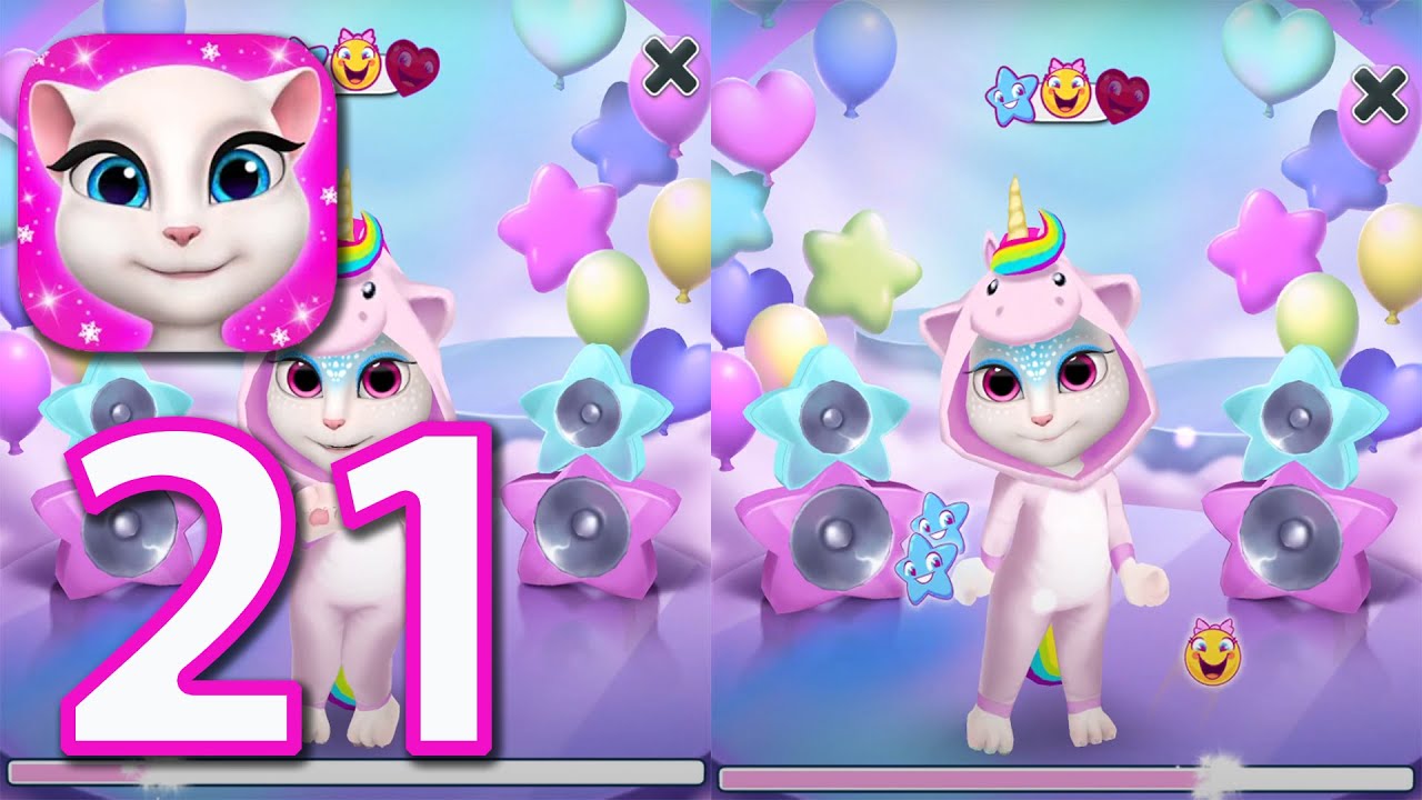 My Talking Angela - Walkthrough Gameplay Ep 21 HD (iOS) - YouTube