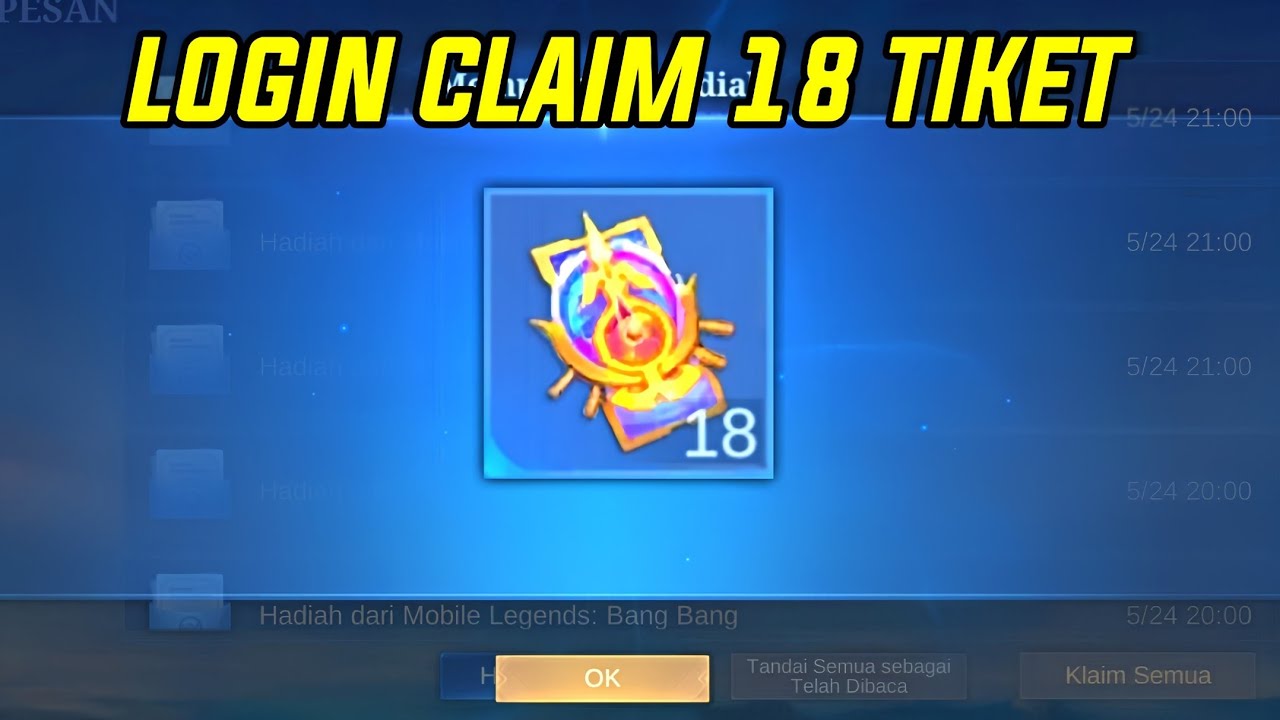 BUG !! TIKET EVENT 11.11 SUDAH DI PIX ! LOGIN CLAIM 18 TIKET RONDE 2 ...