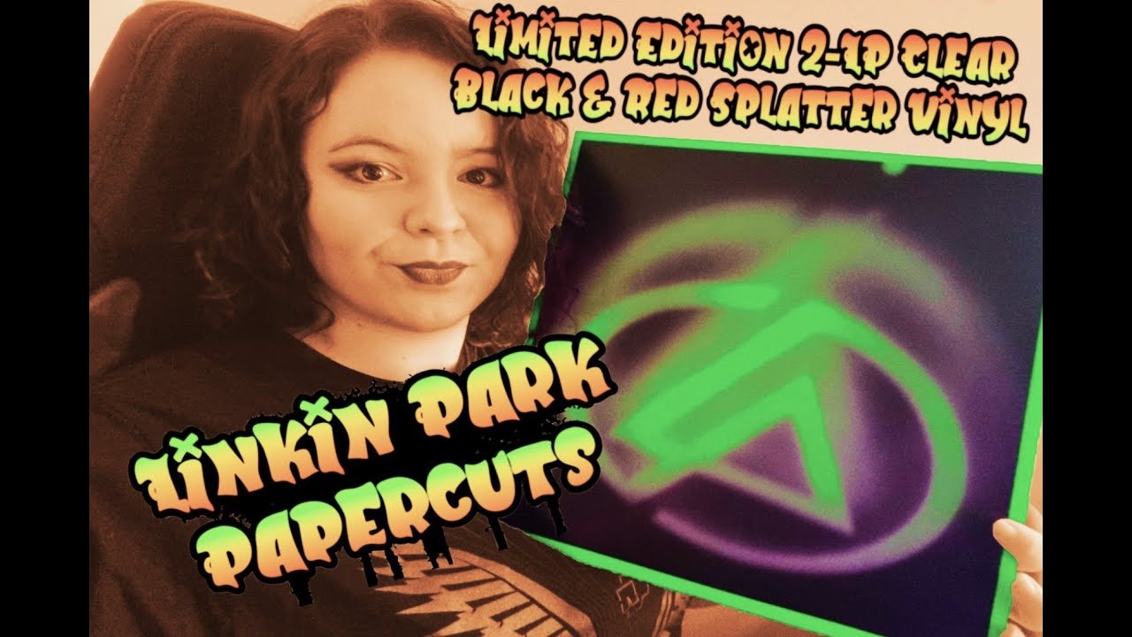 Linkin Park- Papercuts (Limited Edition 2-LP Clear, Black & Red ...