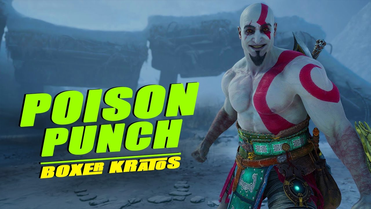 Poison Punch Boxer Kratos 🤜 Berserker King | God Of War Ragnarok - YouTube