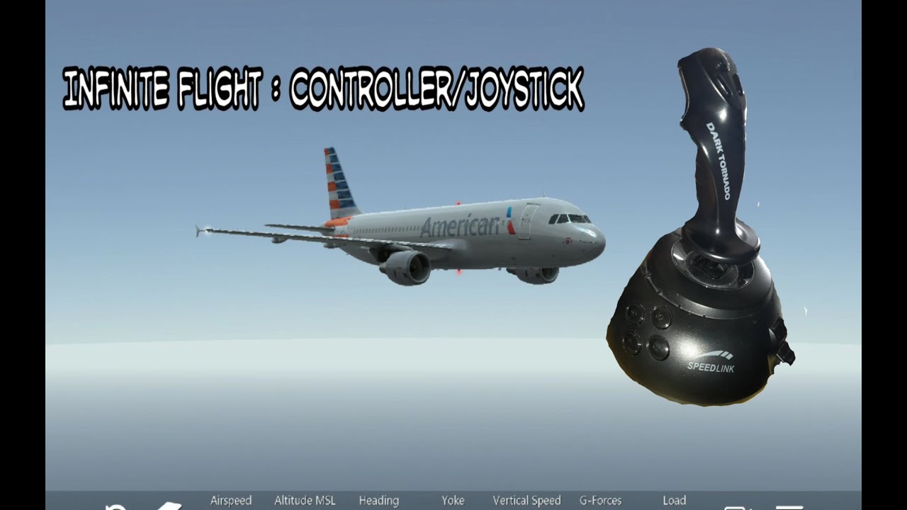 Infinite Flight : Using a controller/joystick - YouTube
