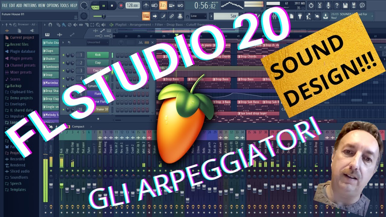 FL Studio 20 - Gli arpeggiatori - Creiamo un ARP instrument - Sound ...