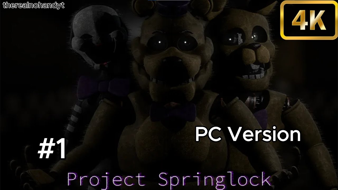 This game looks interesting | Project Springlock Night 1 Gameplay - YouTube