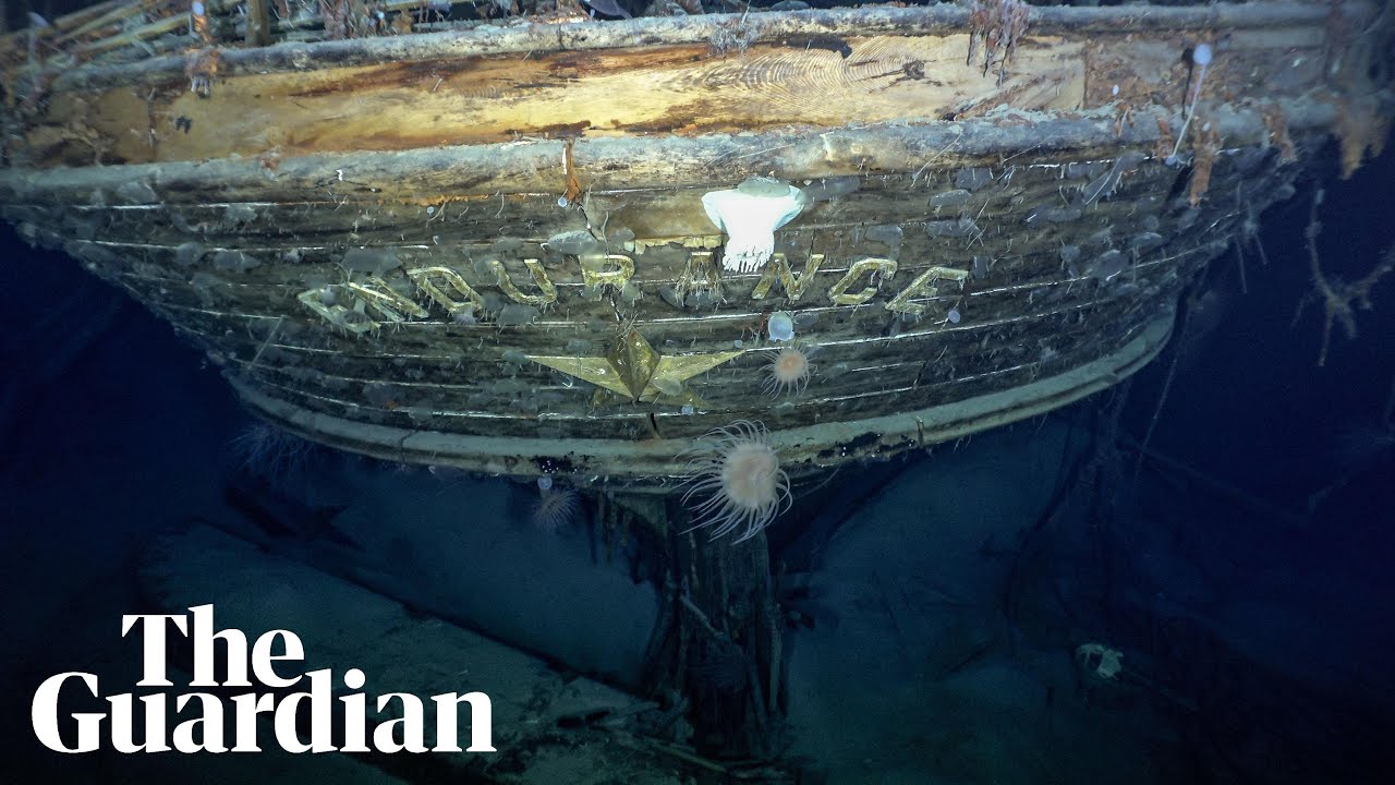 Endurance: Shackleton's ship found 106 years after sinking in Antarctic ...