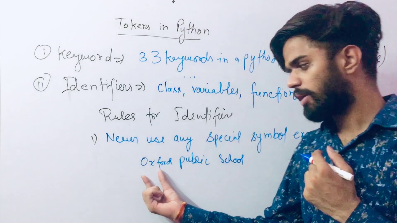 Python 2 Tokens In Python Youtube