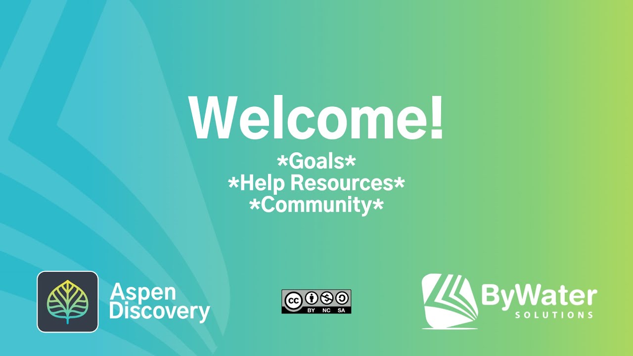 Welcome to Aspen Discovery! - YouTube