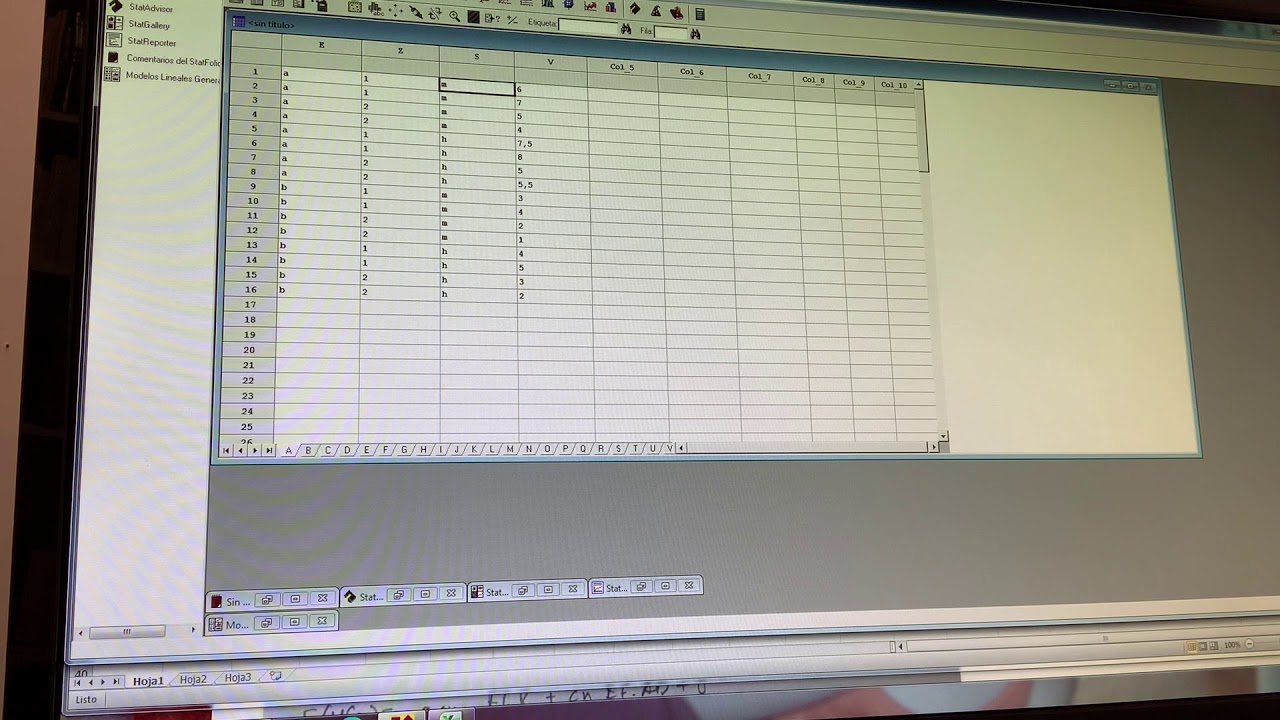 Statgraphics. ANOVA: Ejemplo de tres factores (3) - YouTube