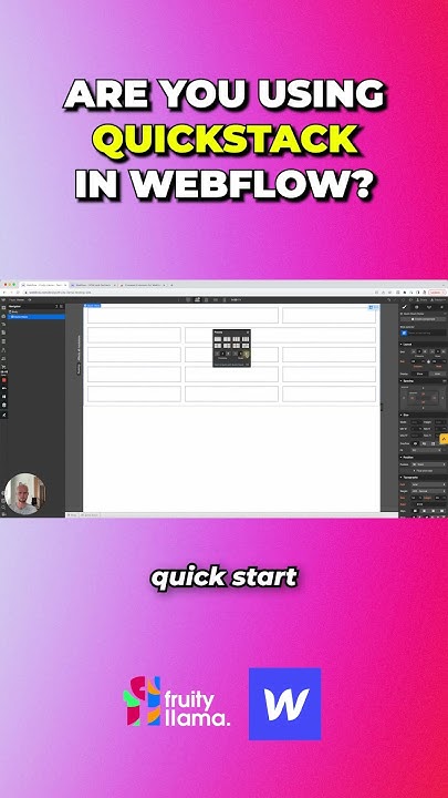 Webflow Quick Stacking Tutorial - YouTube