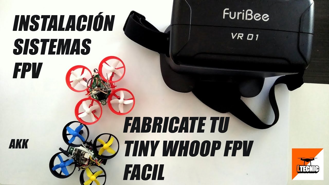 Drones FPV Mod instalación cámara FPV en drones Fpv S105 - YouTube