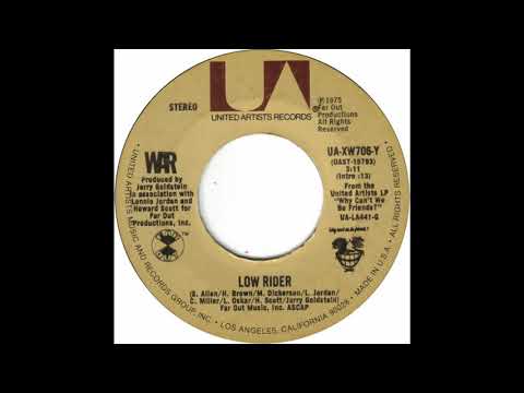 War- Low Rider 45 on 33rpm - YouTube