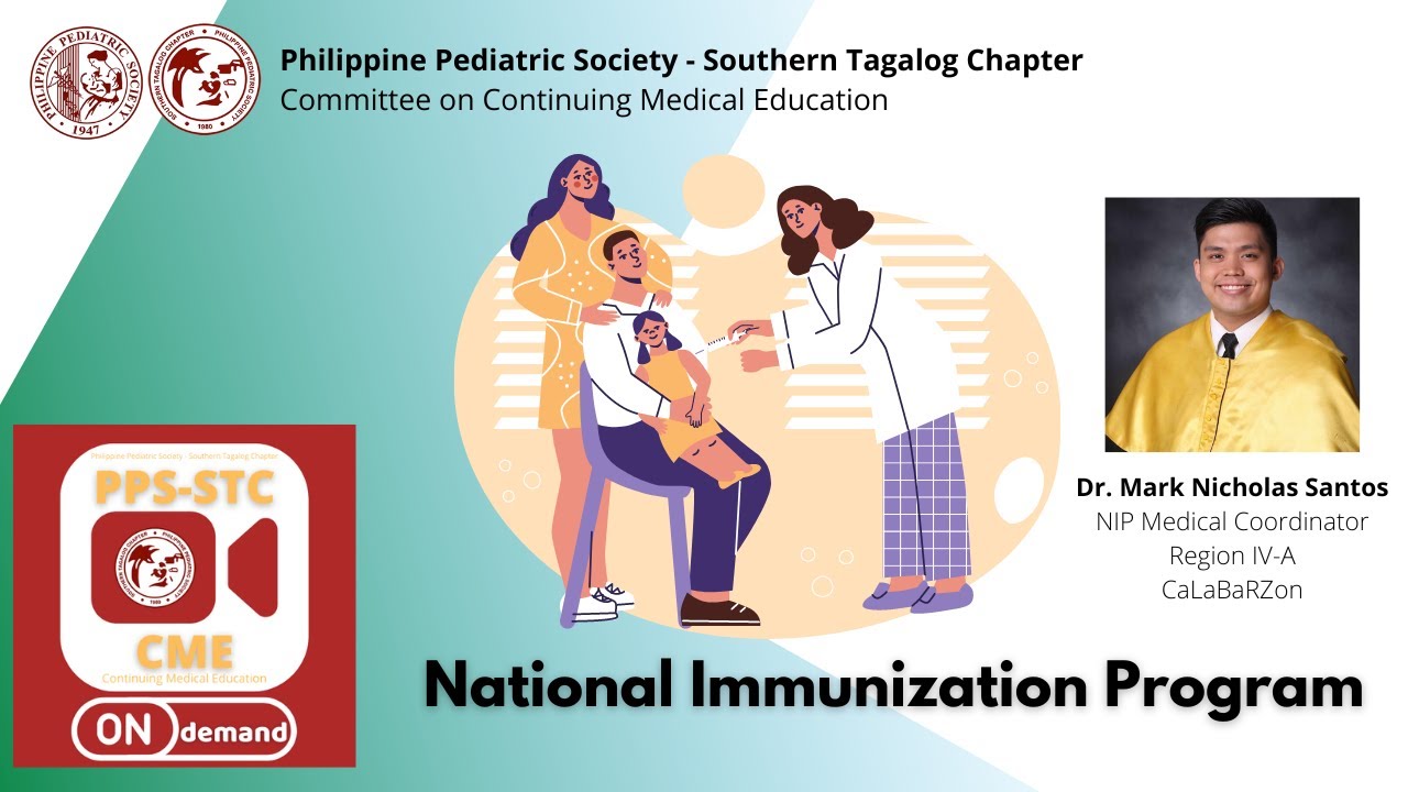 PPS-Southern Tagalog Chapter's CME: On Demand | National Immunization Program - YouTube