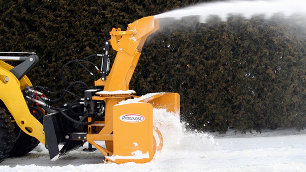 Pronovost Souffleuse Hydraulique P 540HYD V 1 1 f - YouTube