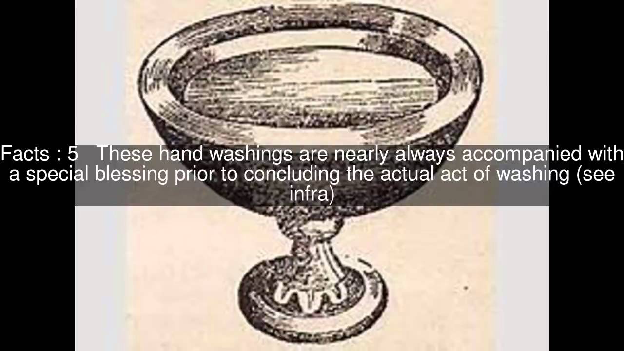 Handwashing in Judaism Top #10 Facts - YouTube