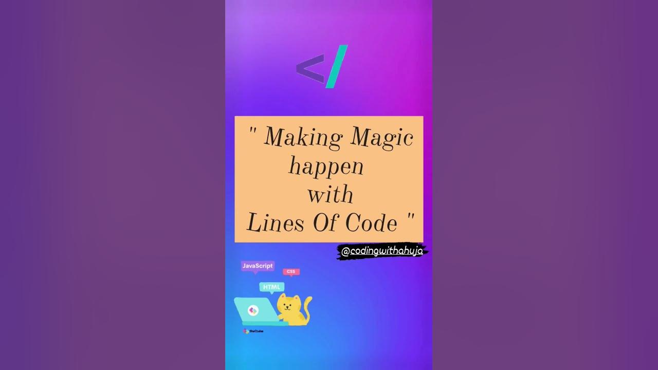 On Instagram Codingwithahuja Coding Codinglife Coder Coders