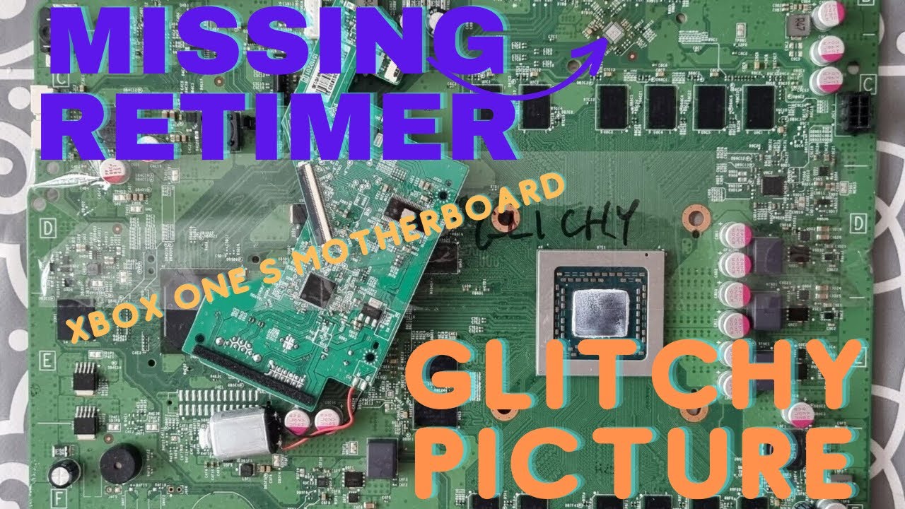 Xbox One S Motherboard Probable A Dying APU(Typical Ebay Purchase ...