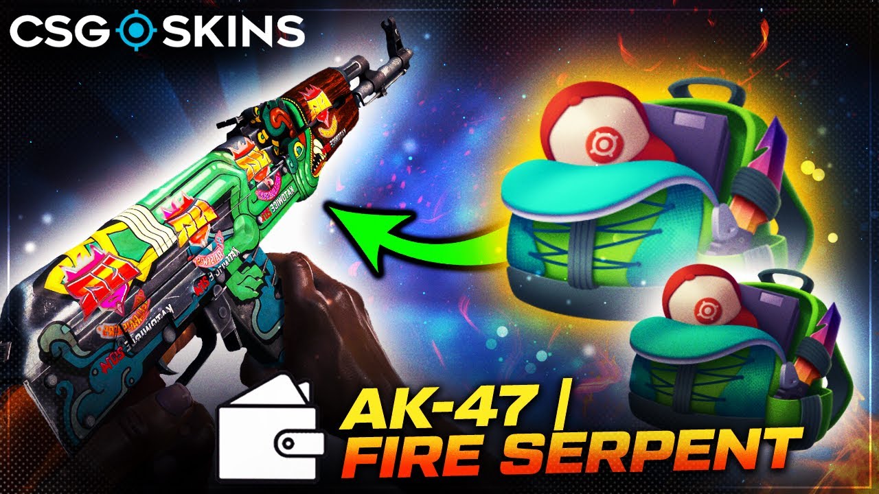AK FIRE SERPENT CS2 ICIN CEKTIM Csgoskins Promo Code 2024 - YouTube