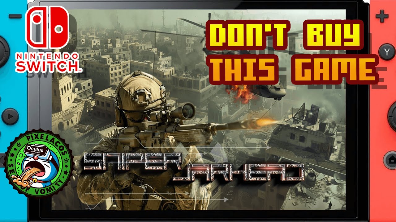 Sniper Jarhead - (Nintendo Switch) - Framerate & Gameplay - YouTube